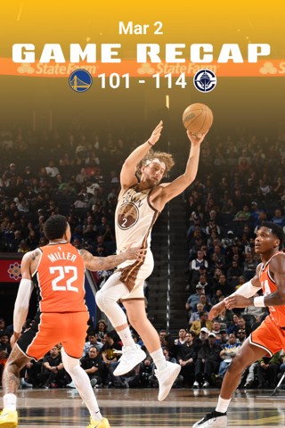 Podziemski's 20-Point Half, 17-Point First Half Lead Not Enough as ...